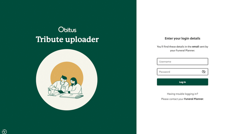 Uploading Media for Your Obitus Tribute — Obitus