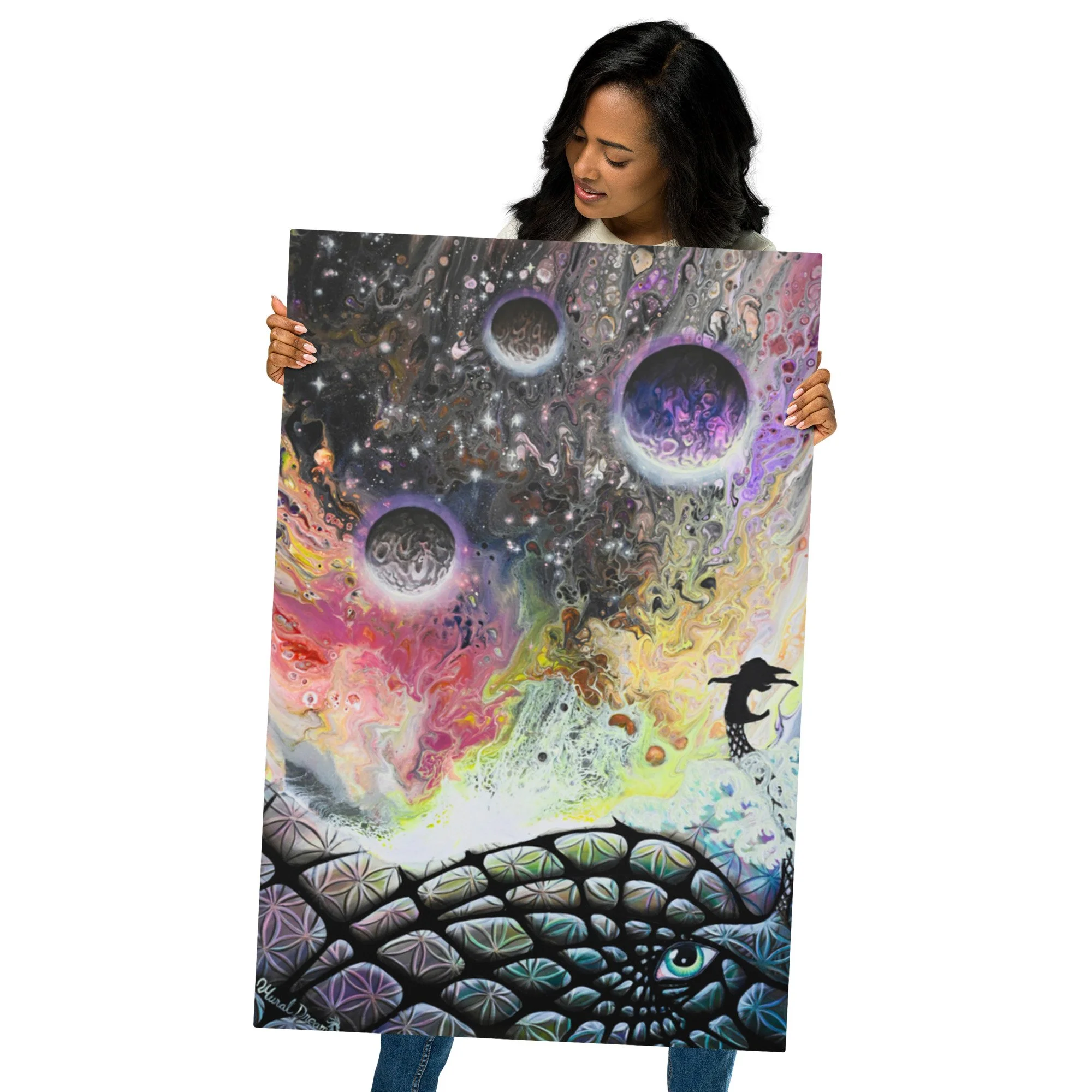 "Torus Chakra/ Aperture" Poster — Mural Dreams