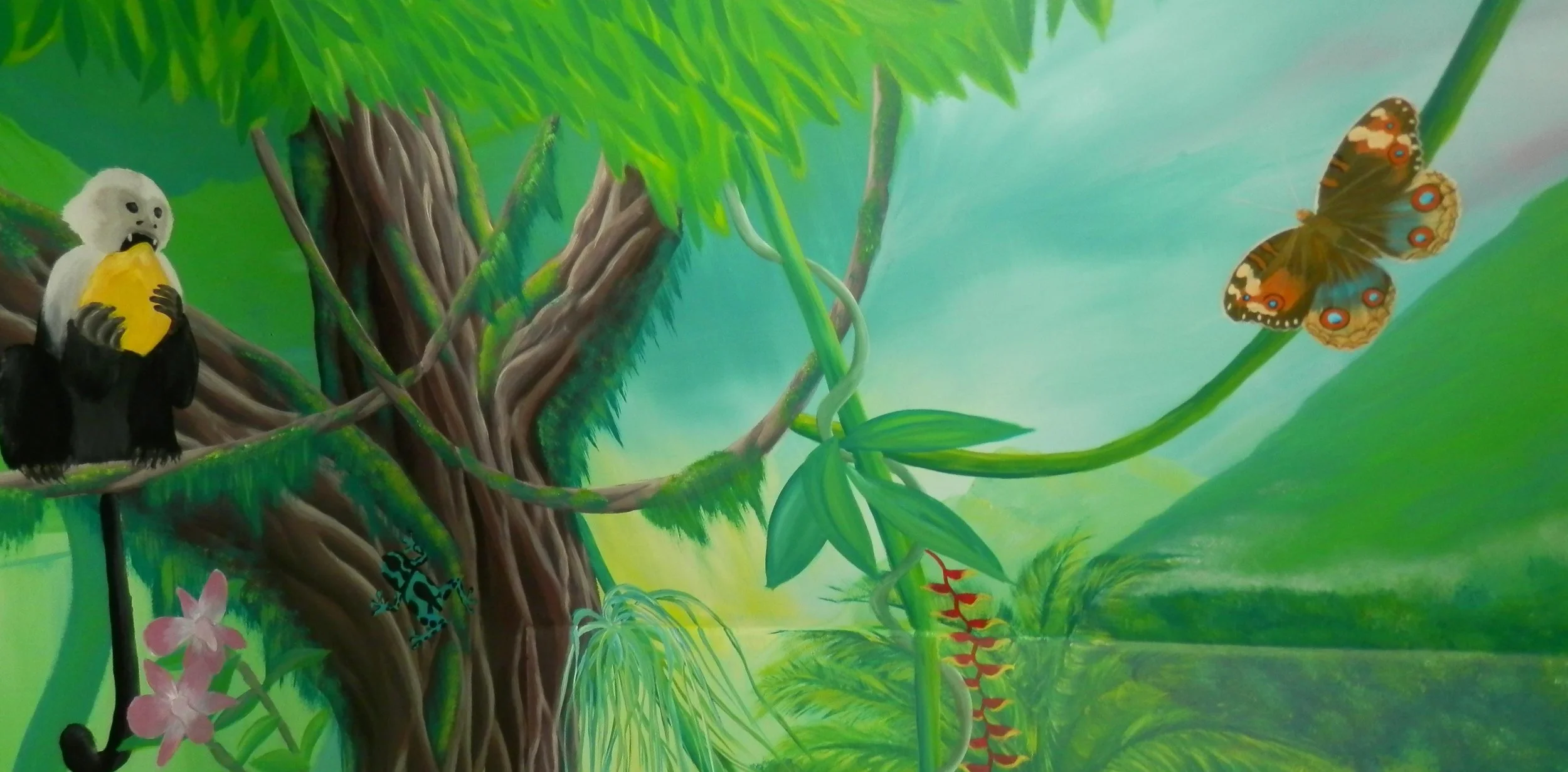The Rainforest Mural — Mural Dreams