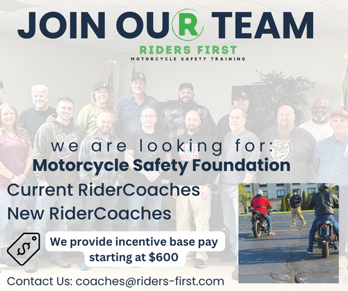 Become a RiderCoach — Riders First Motorcycle Safety Training