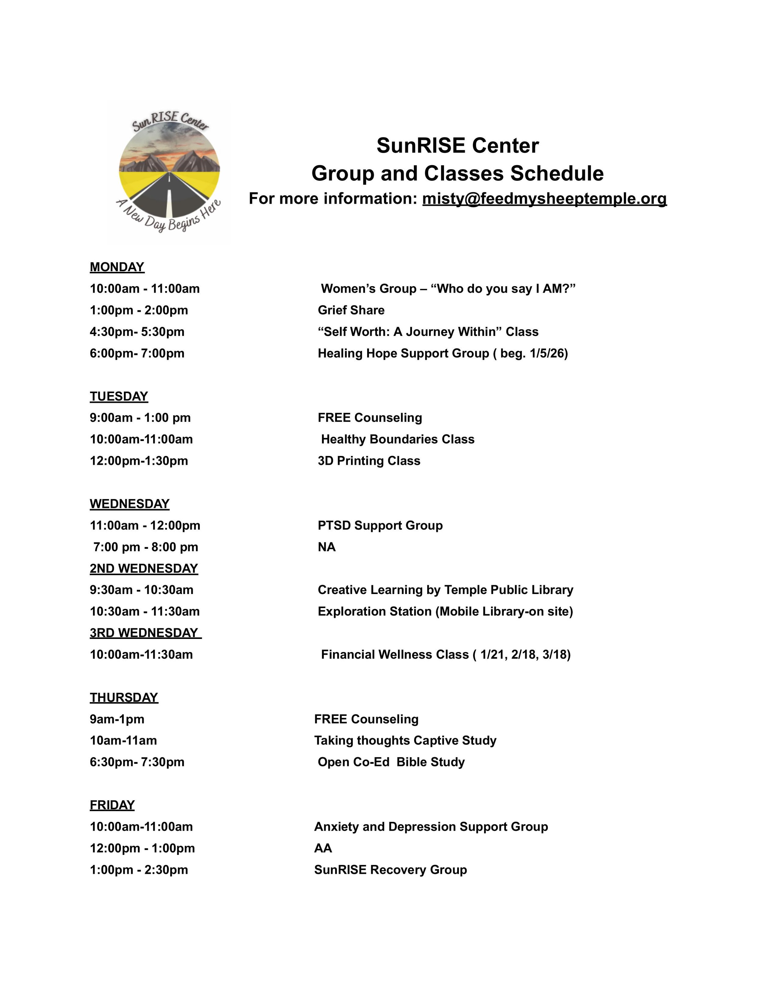 SunRISE Center — FMS