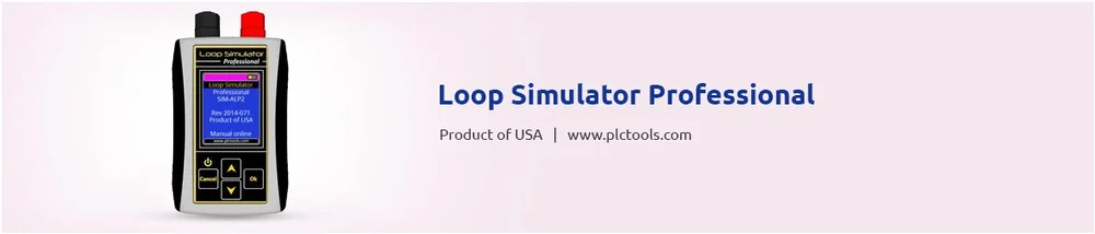 PLC Tools SIM-ALP2 Analog Simulator 4-20mA and 0-10VDC User Manual ...