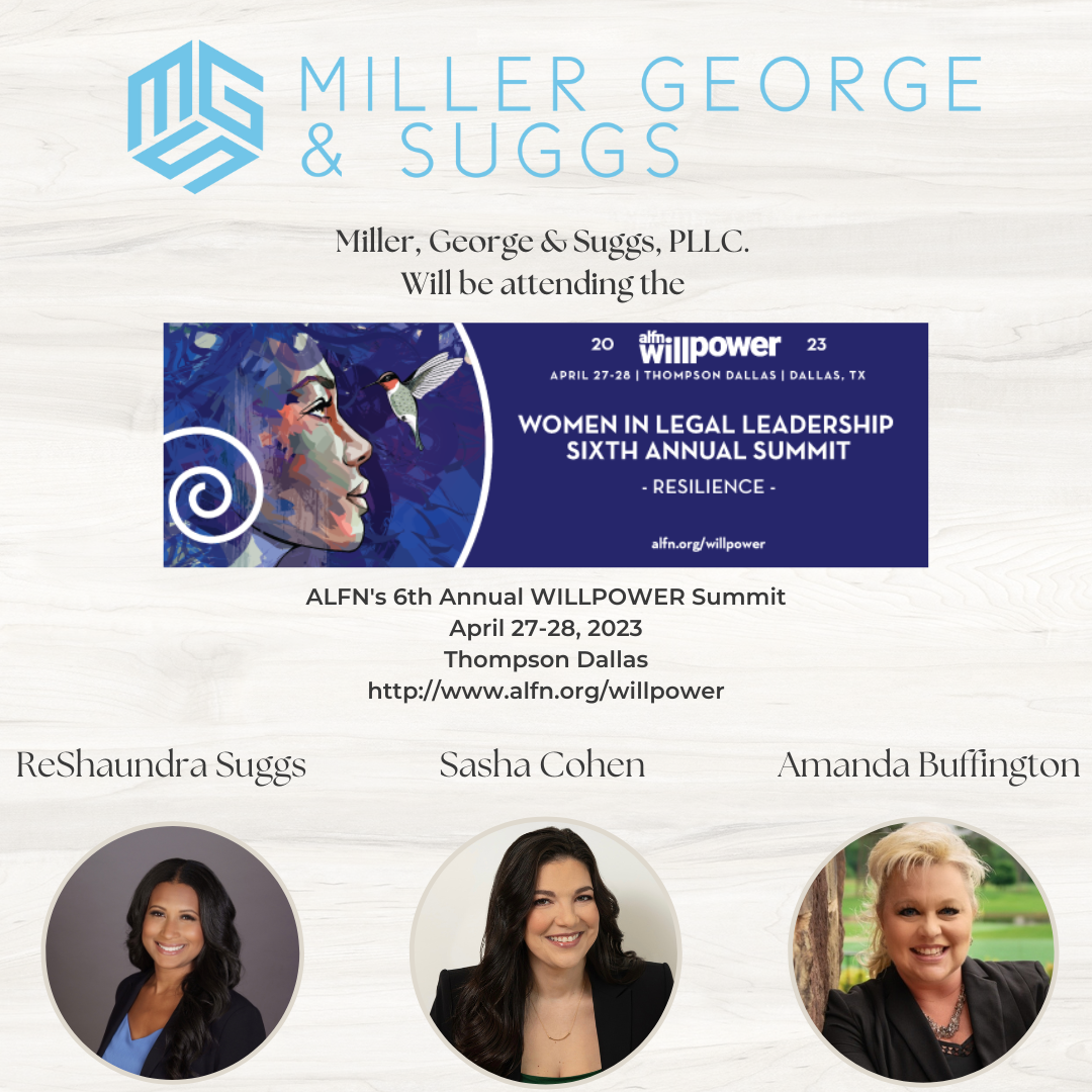 News — MILLER, GEORGE & SUGGS, PLLC