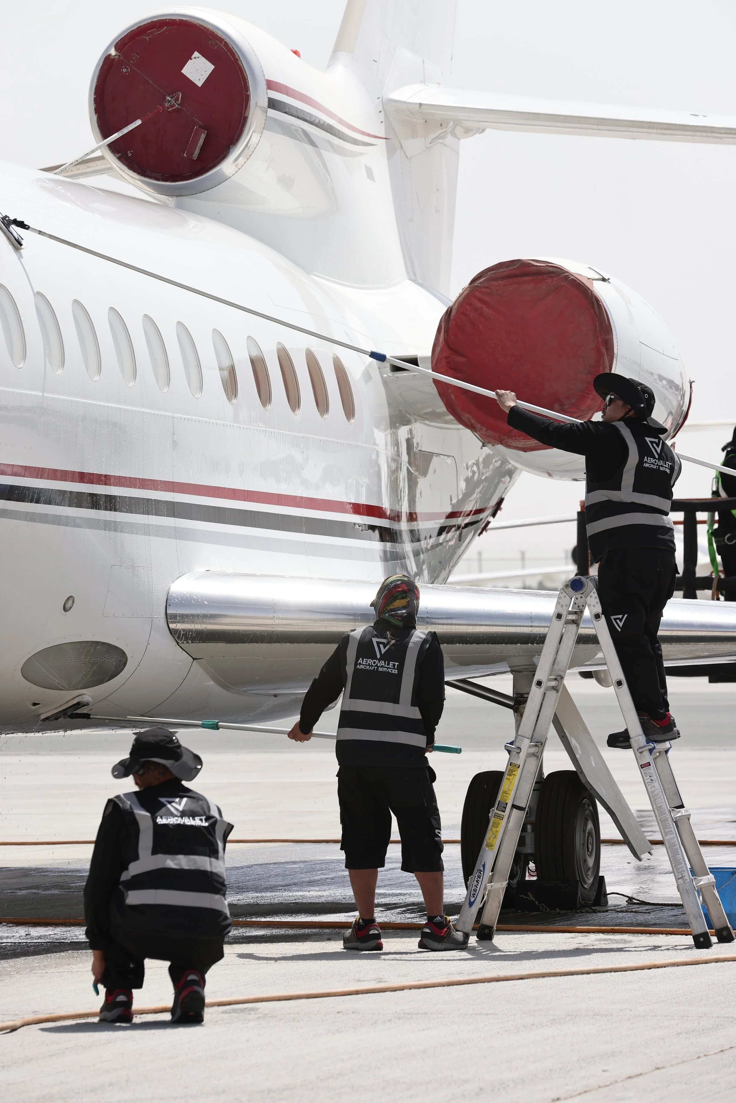 Aircraft Exterior Services — Aerovalet - Professional Aircraft Services ...