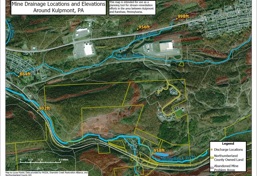 Watershed Maps — Shamokin Creek Restoration Alliance