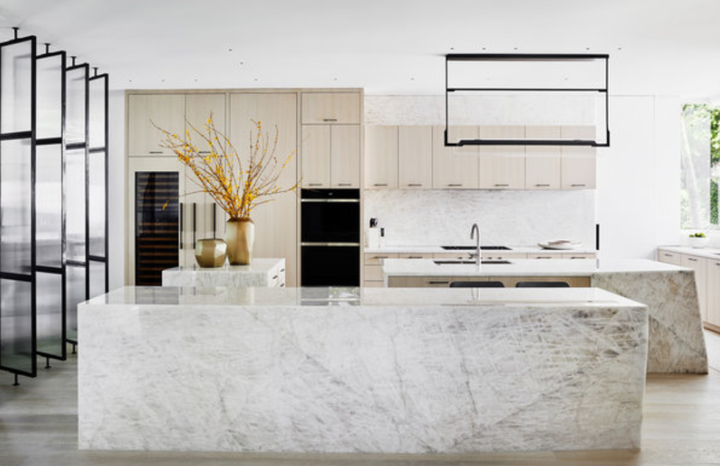 Elevating Your Kitchen: Natural stone countertops & backsplash — Brit ...