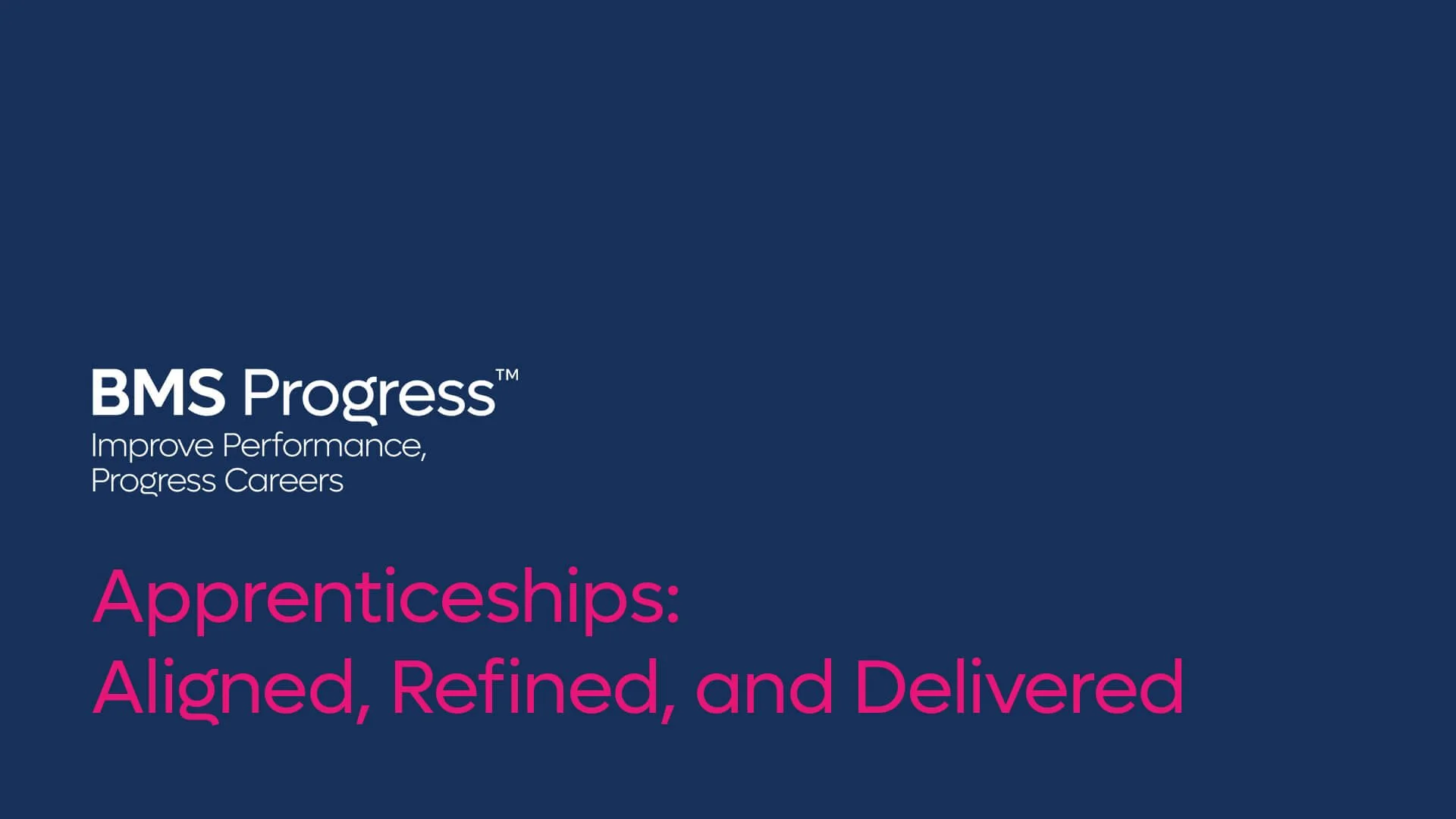 BMS Progress - Sales Executive Apprenticeship, Level 4 — BMS Progress