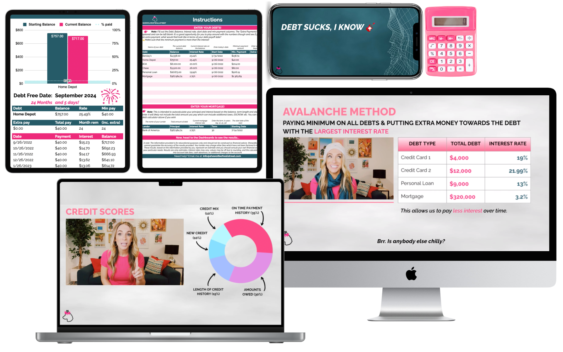 Debt and Credit Online Course — SHEWOLFEOFWALLSTREET