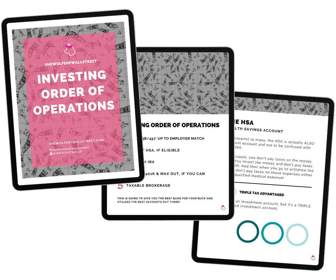 Investing Order of Operations — SHEWOLFEOFWALLSTREET
