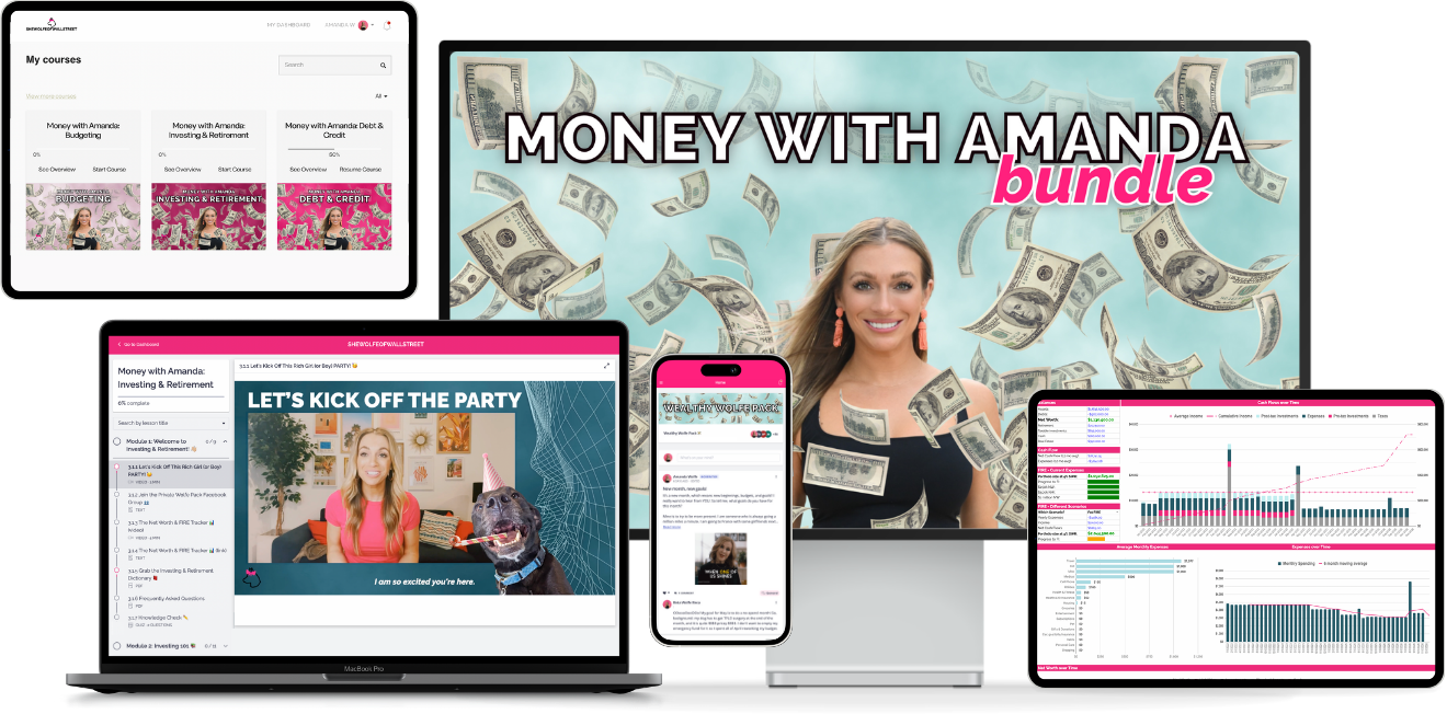 Online Personal Finance Video Course — SHEWOLFEOFWALLSTREET
