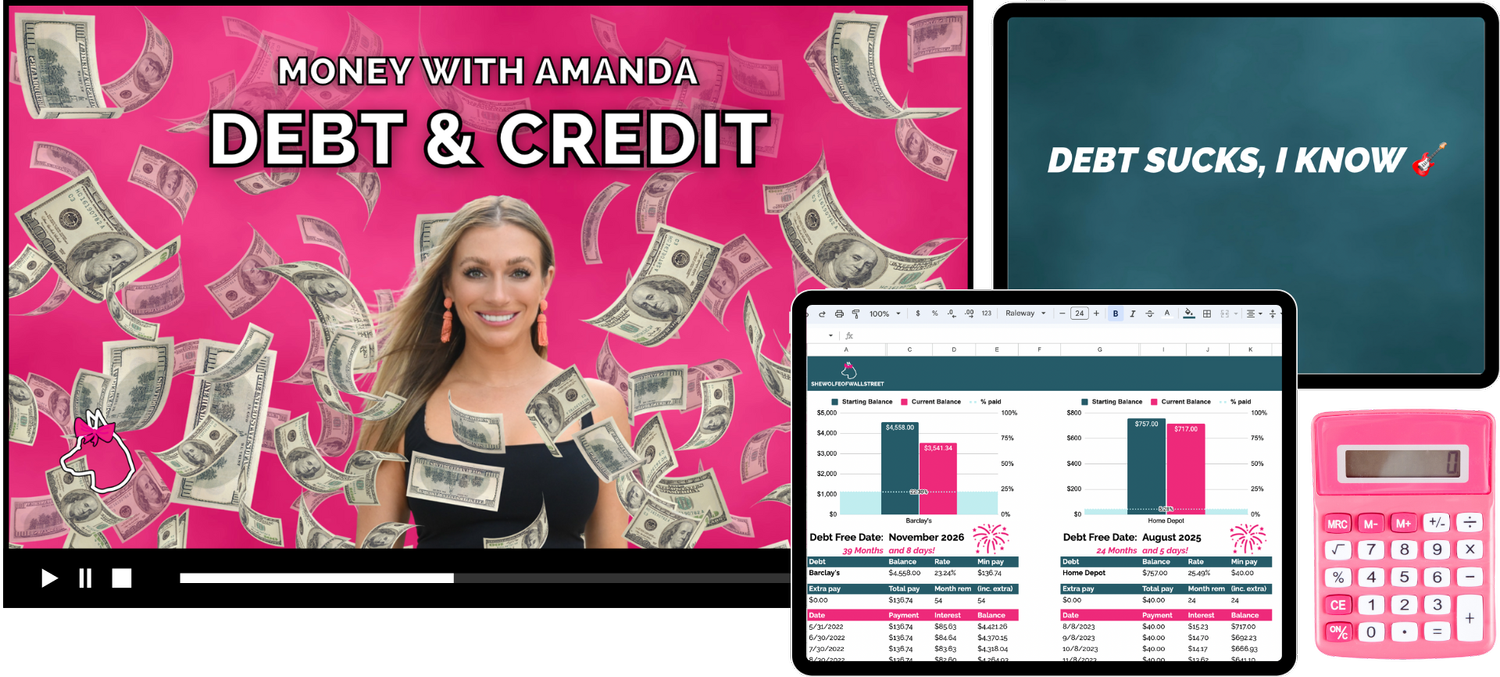 Online Debt Payoff Course — SHEWOLFEOFWALLSTREET