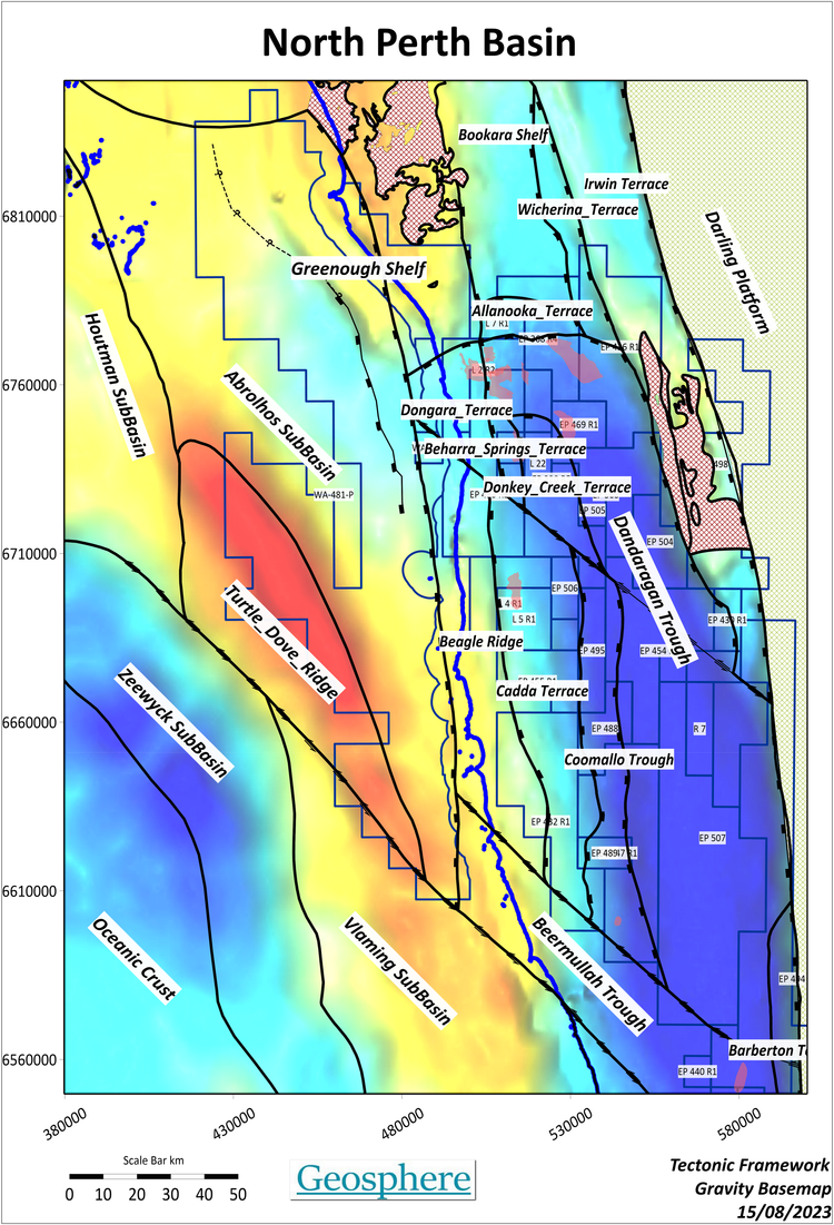 Portfolio of North Perth Basin Maps — Geosphere