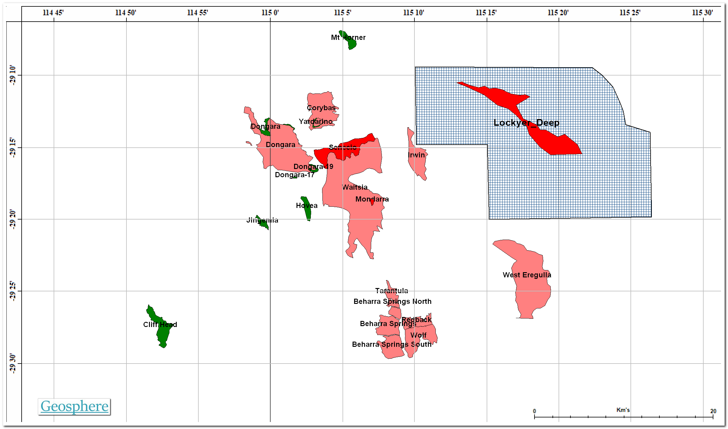 Perth Basin: Processing of Lockyer Deep-1, Lockyer-2, Lockyer-3 ...
