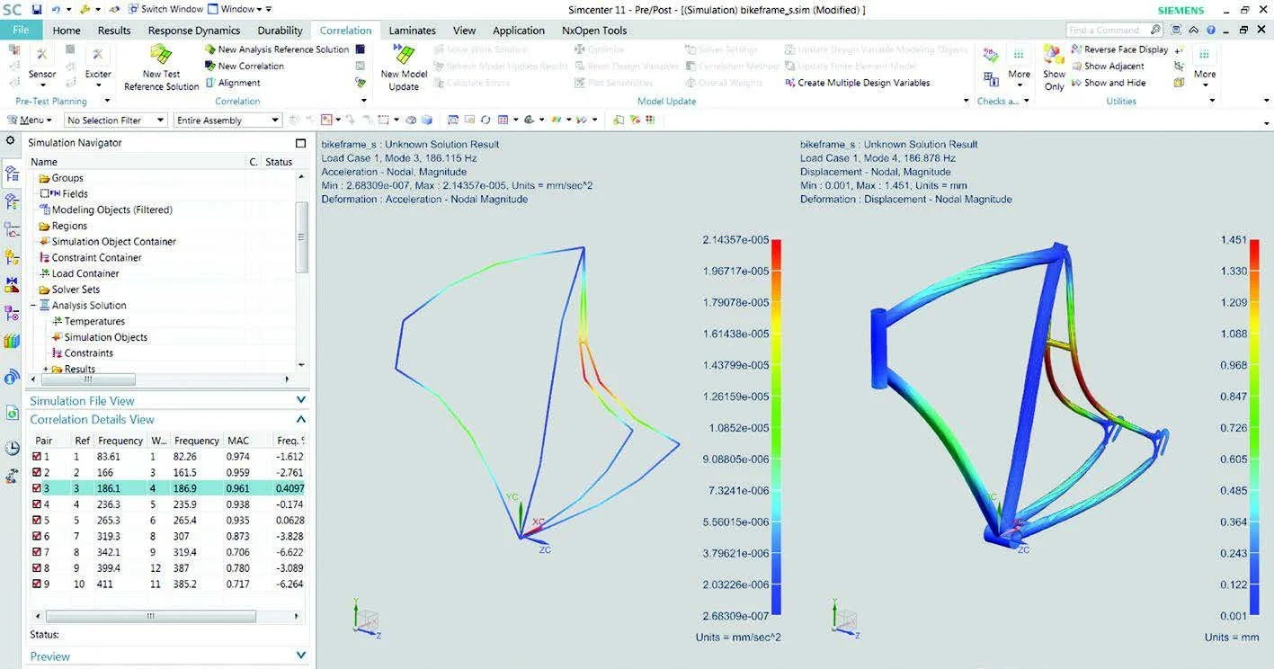 Simcenter 3D FE Model Correlation