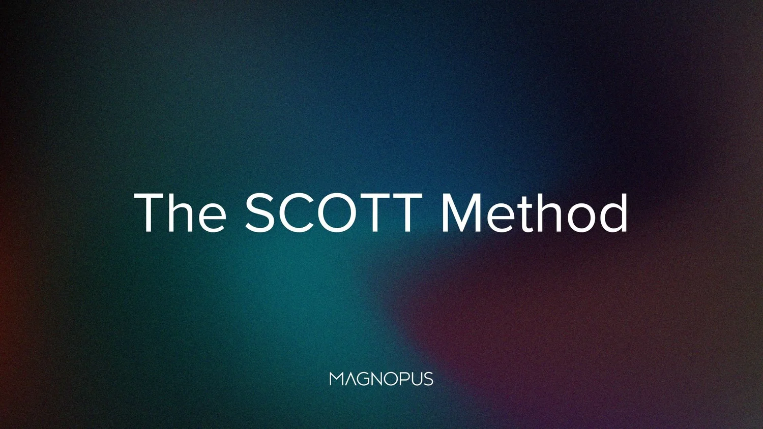 The SCOTT Method: A Level Design Framework in Action — Magnopus