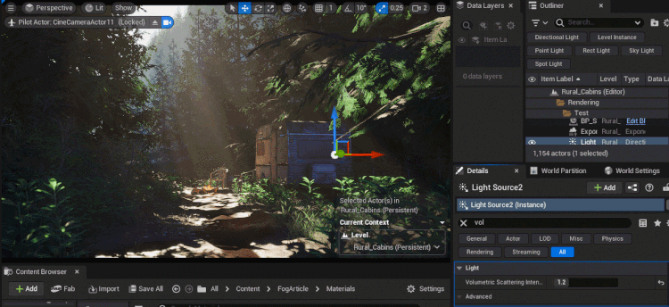 Mastering fog: four levels of fog in Unreal — Magnopus