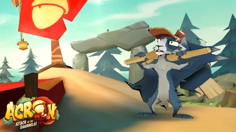 Acron - Become a rebel squirrel and steal the golden acorns ...
