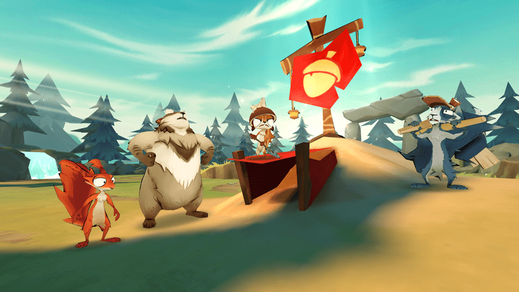 Acron: Attack of the Squirrels! VR Game for Oculus Quest & Steam ...