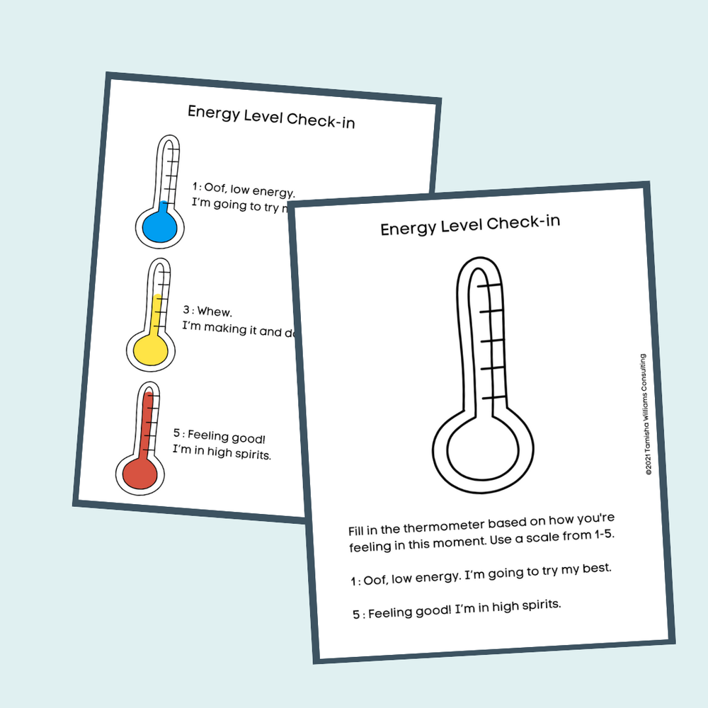 Emoji Check-in — Tamisha Williams