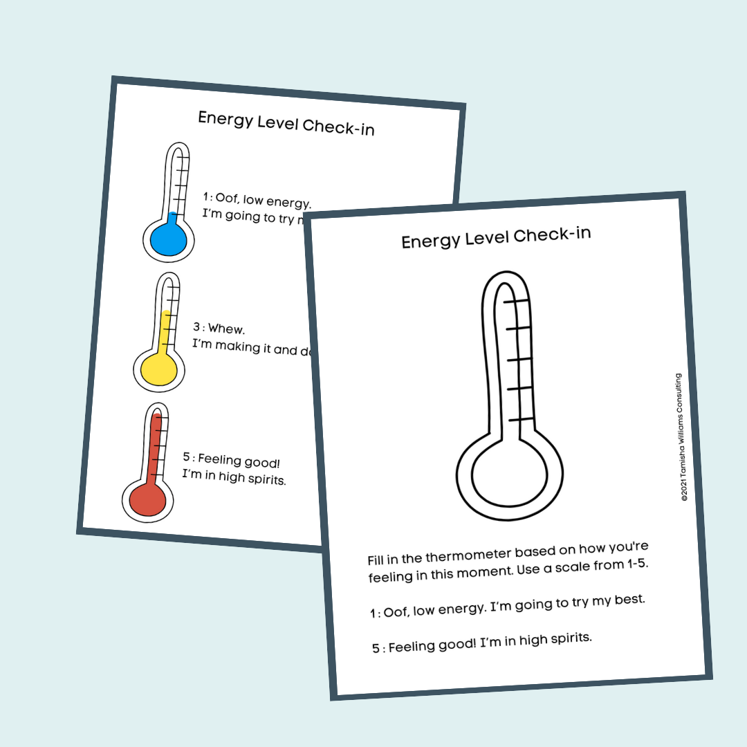 Emoji Check-in — Tamisha Williams