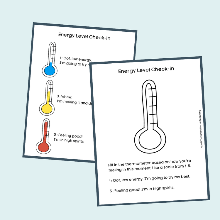 Emoji Check-in — Tamisha Williams