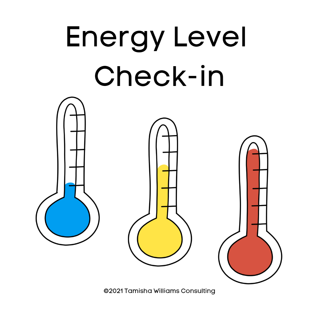 Emoji Check-in — Tamisha Williams