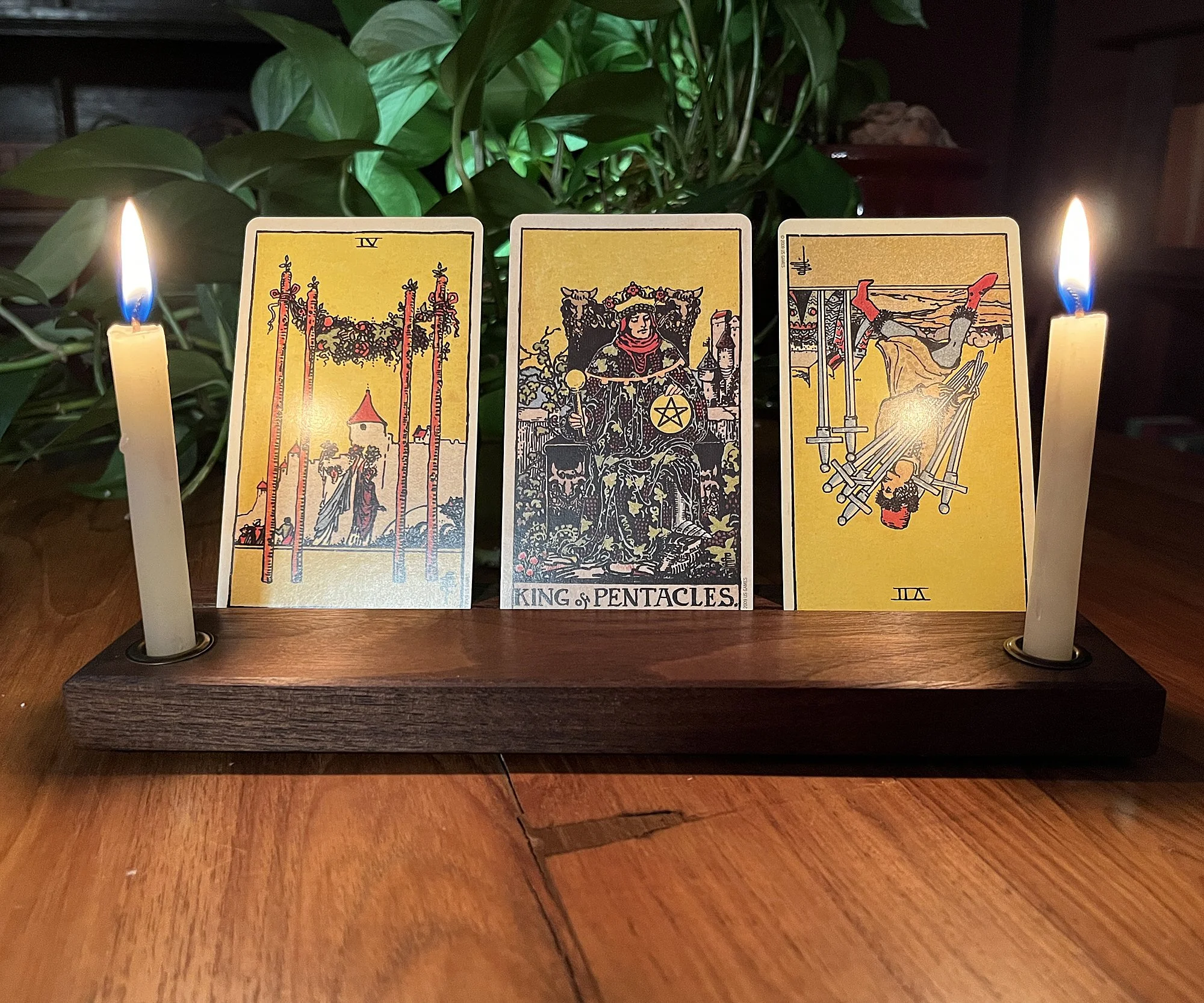 Oracle and Tarot Card Altar Stand — Green Witch Vintage & Handmade