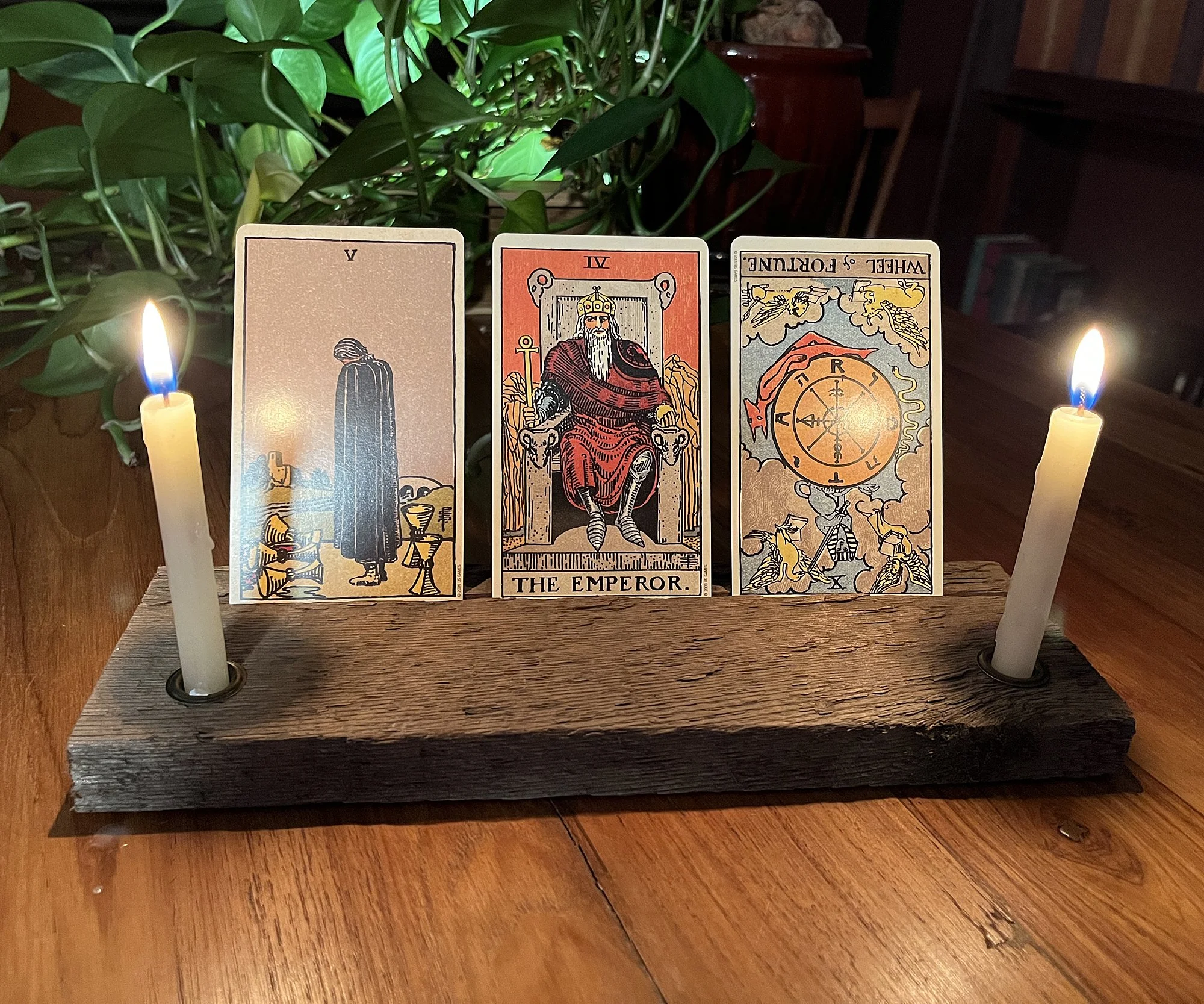 Oracle and Tarot Card Altar Stand — Green Witch Vintage & Handmade