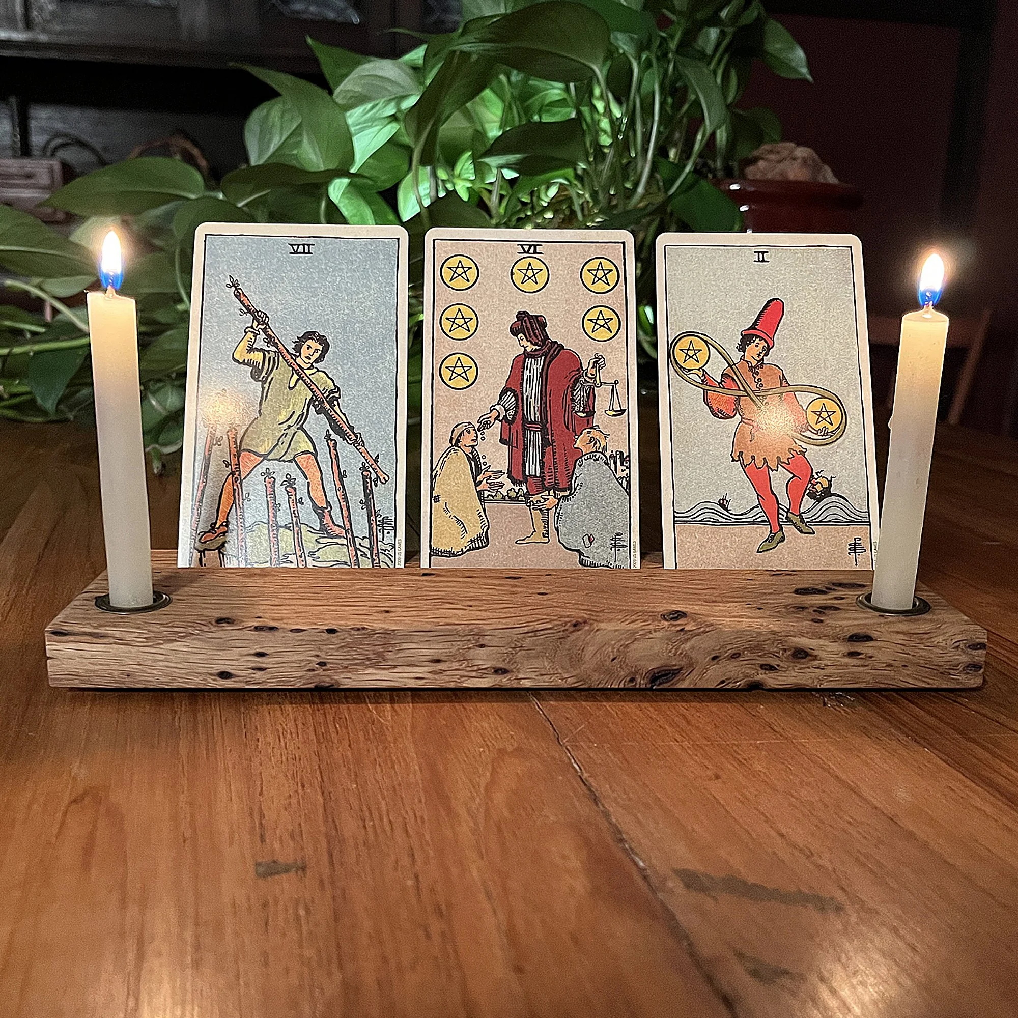 Oracle and Tarot Card Altar Stand — Green Witch Vintage & Handmade