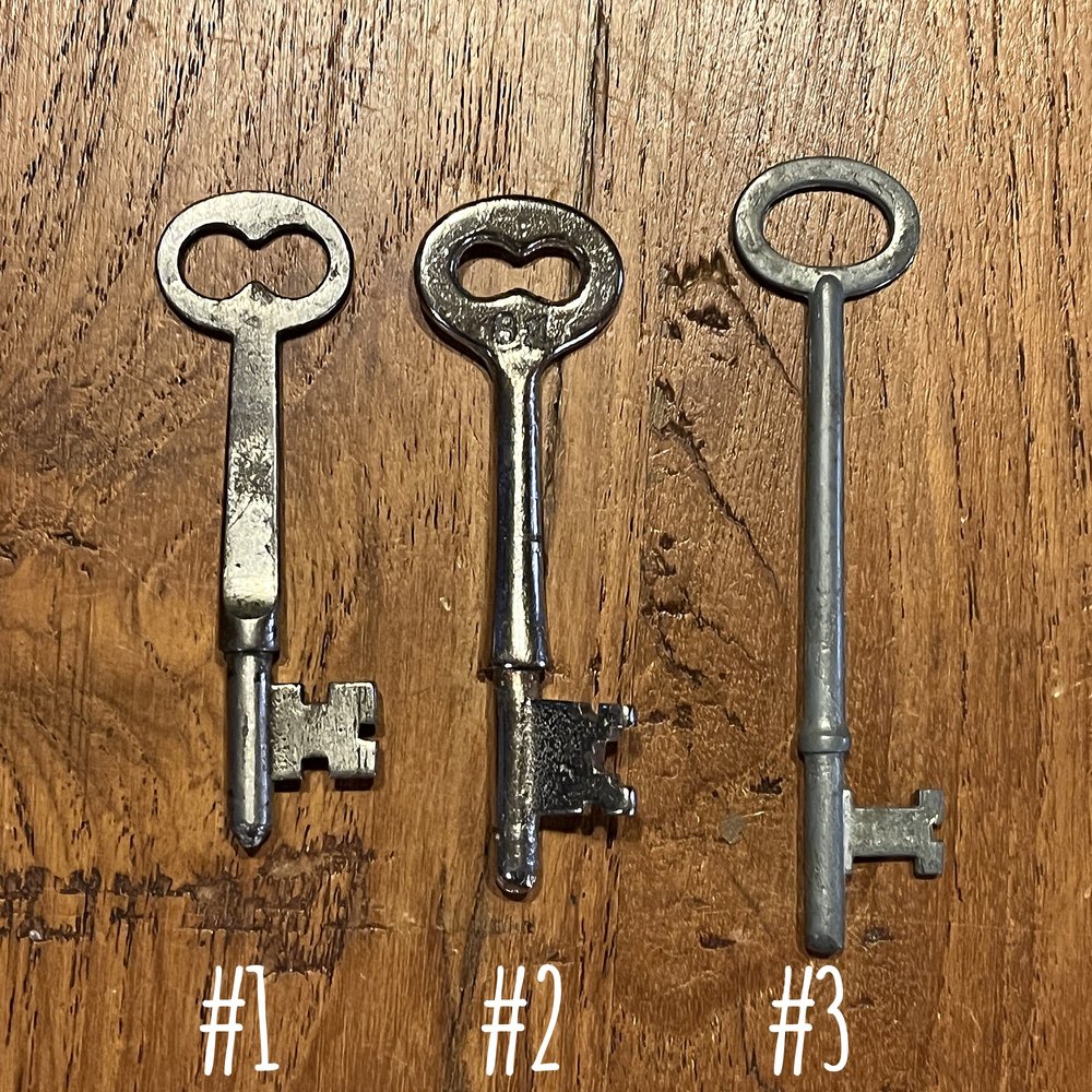 Vintage Skeleton Keys