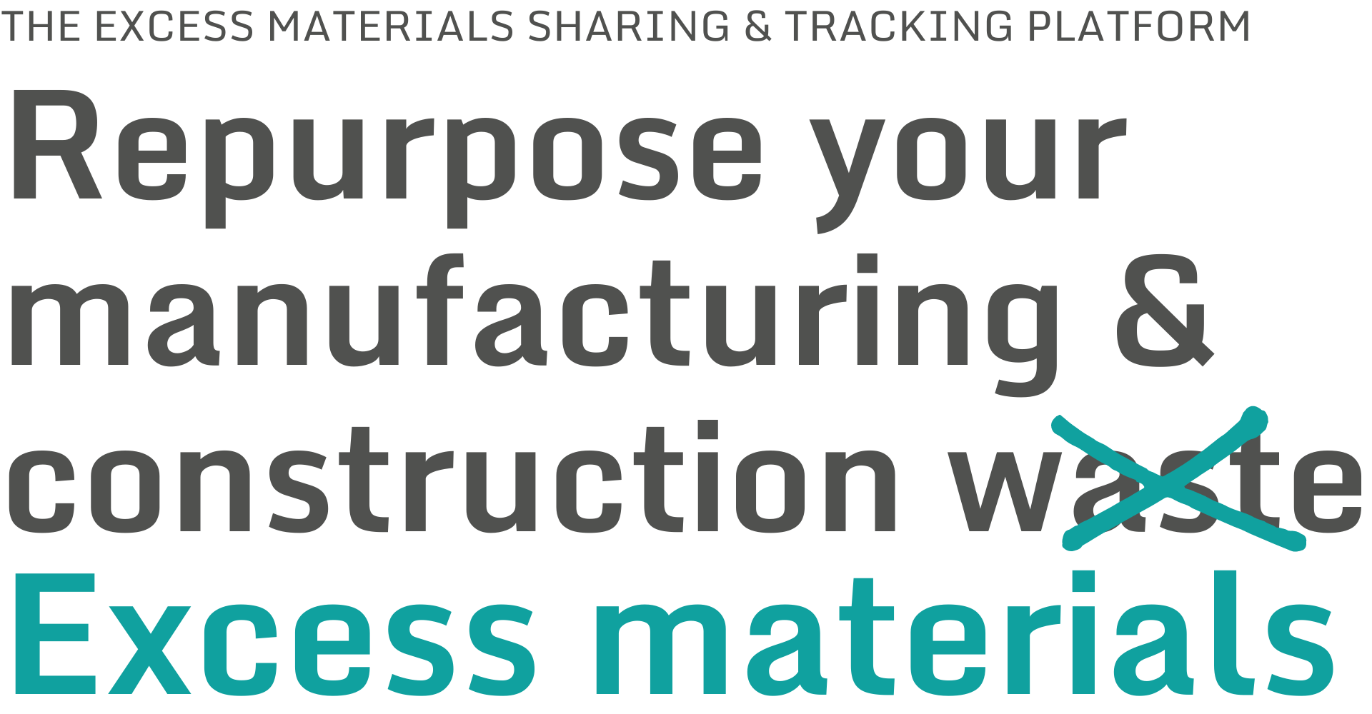 B2B Excess Materials Sharing
