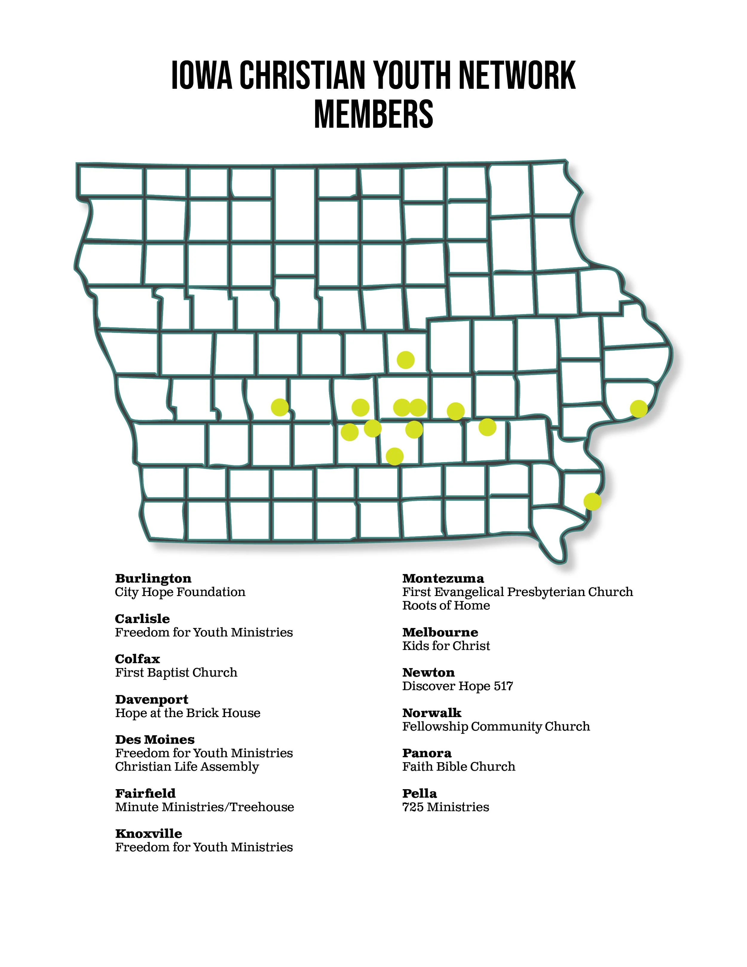 General 6 — Iowa Christian Youth Network