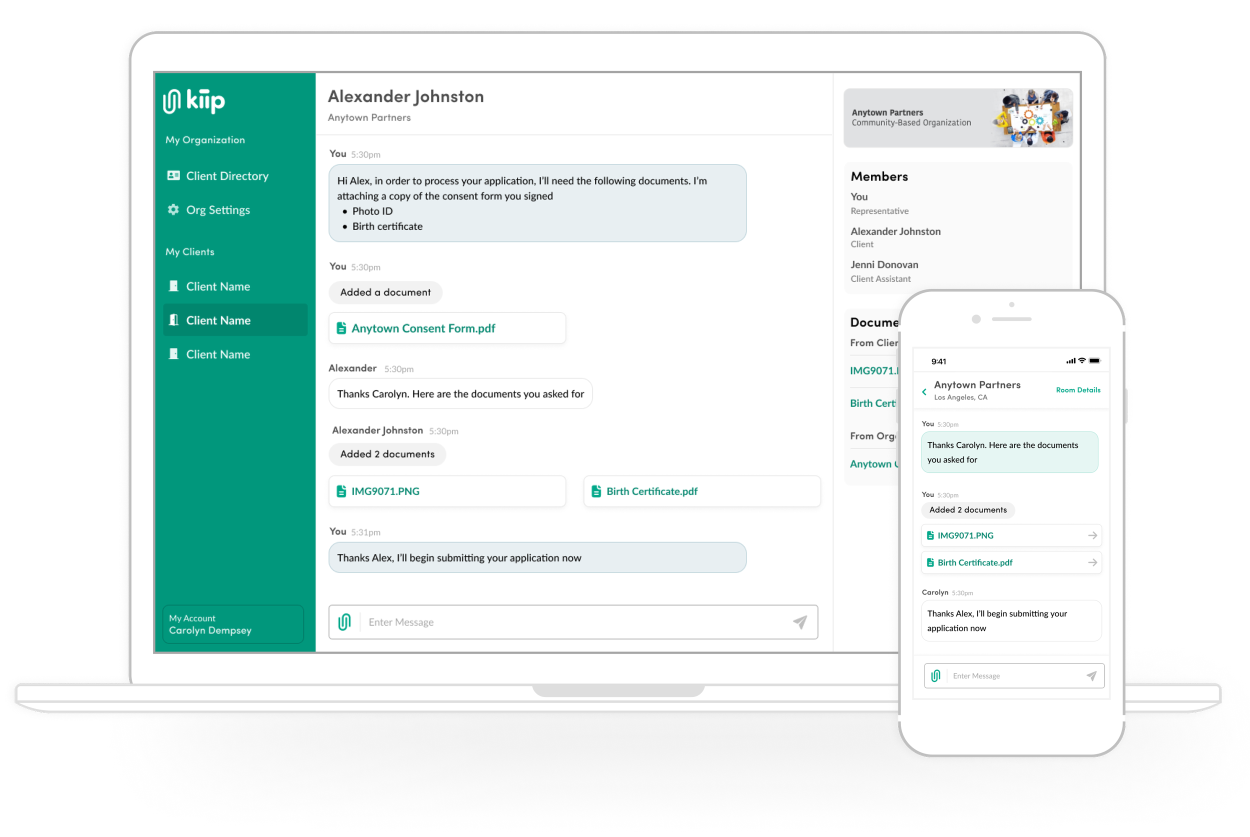 Kiip - Social Services. Simplified.