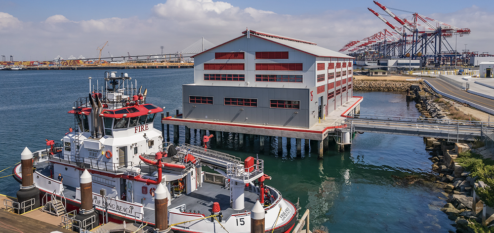 Port of Long Beach Fire Boat Station No. 15 — COAR Design Group