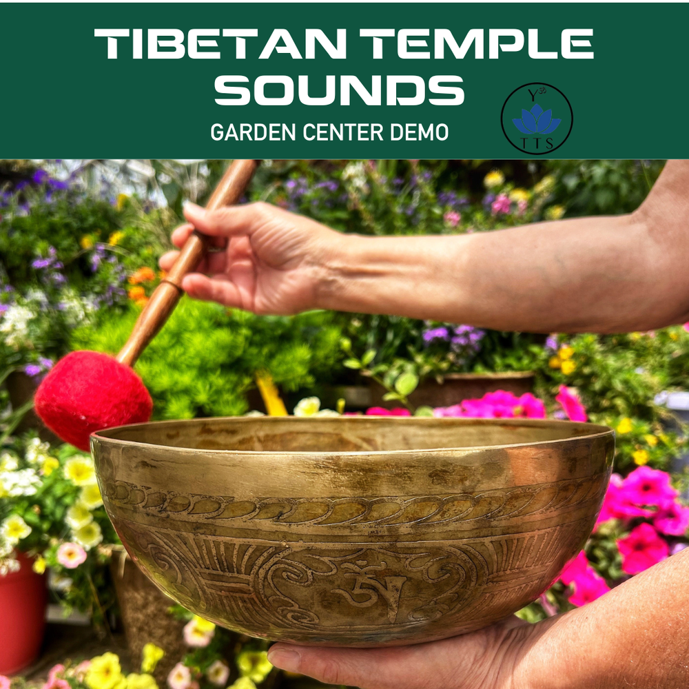 Tibetan Temple Sounds: Sound Bowl Demo — Landscape Garden Centers ...
