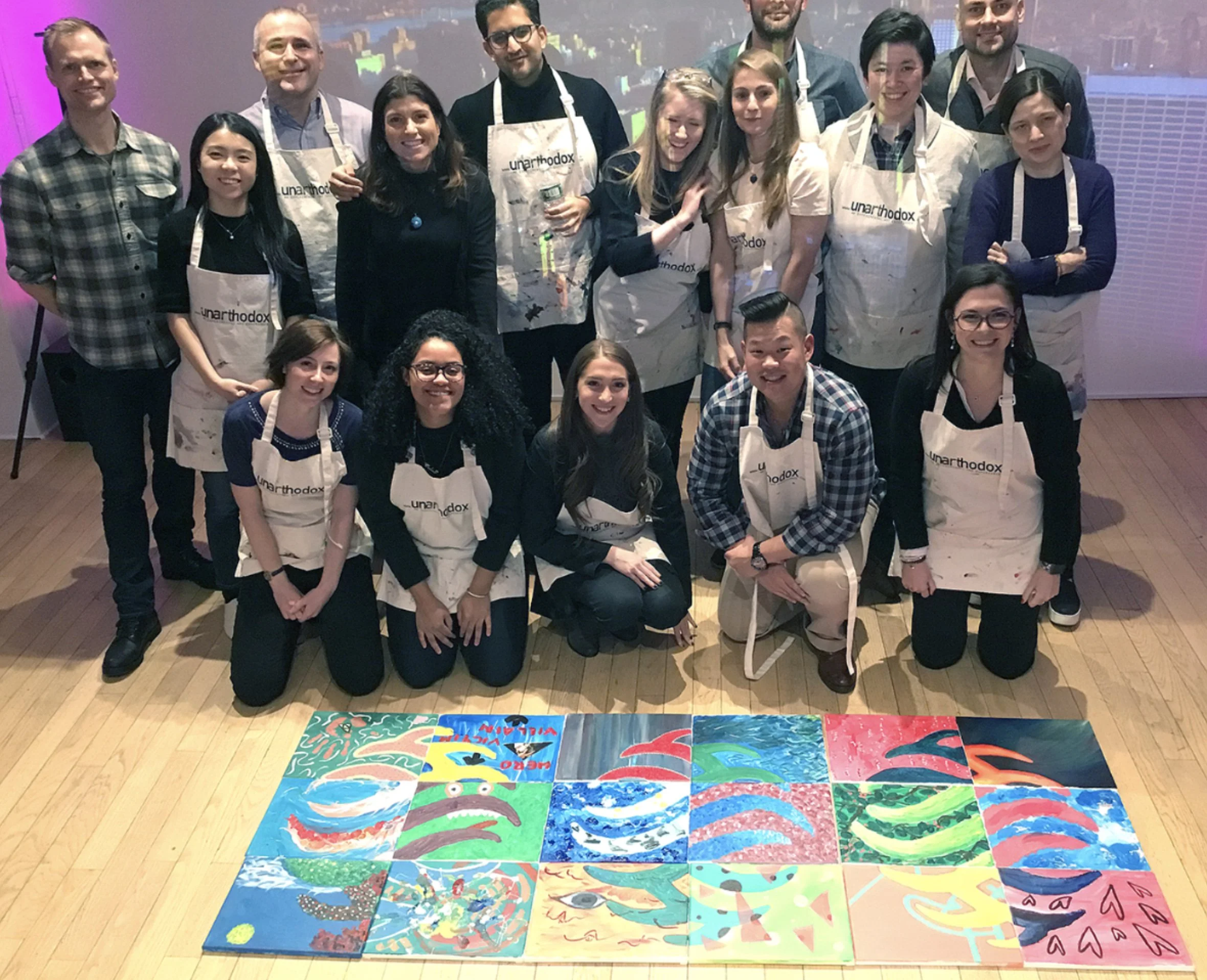 Team Building Mural Activities in NYC & Miami — Unarthodox