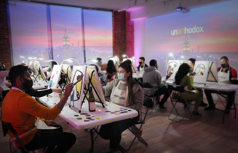 Immersive Art Experiences for Groups and Individuals Chelsea, NYC