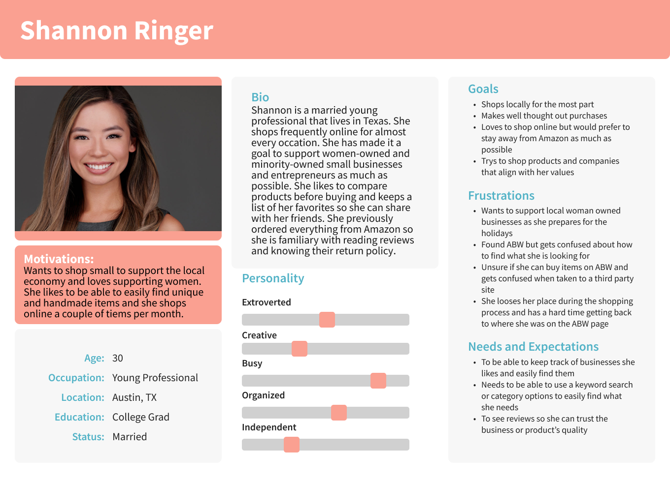 Austin Business Woman — Megan Flett UX Designer