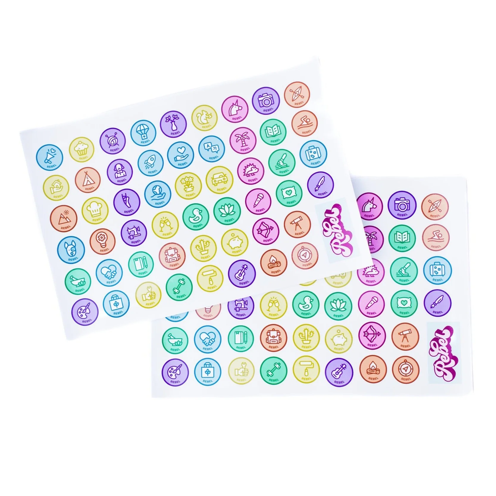 Stickers — Rebel Badge Book — Rebel Badge Store