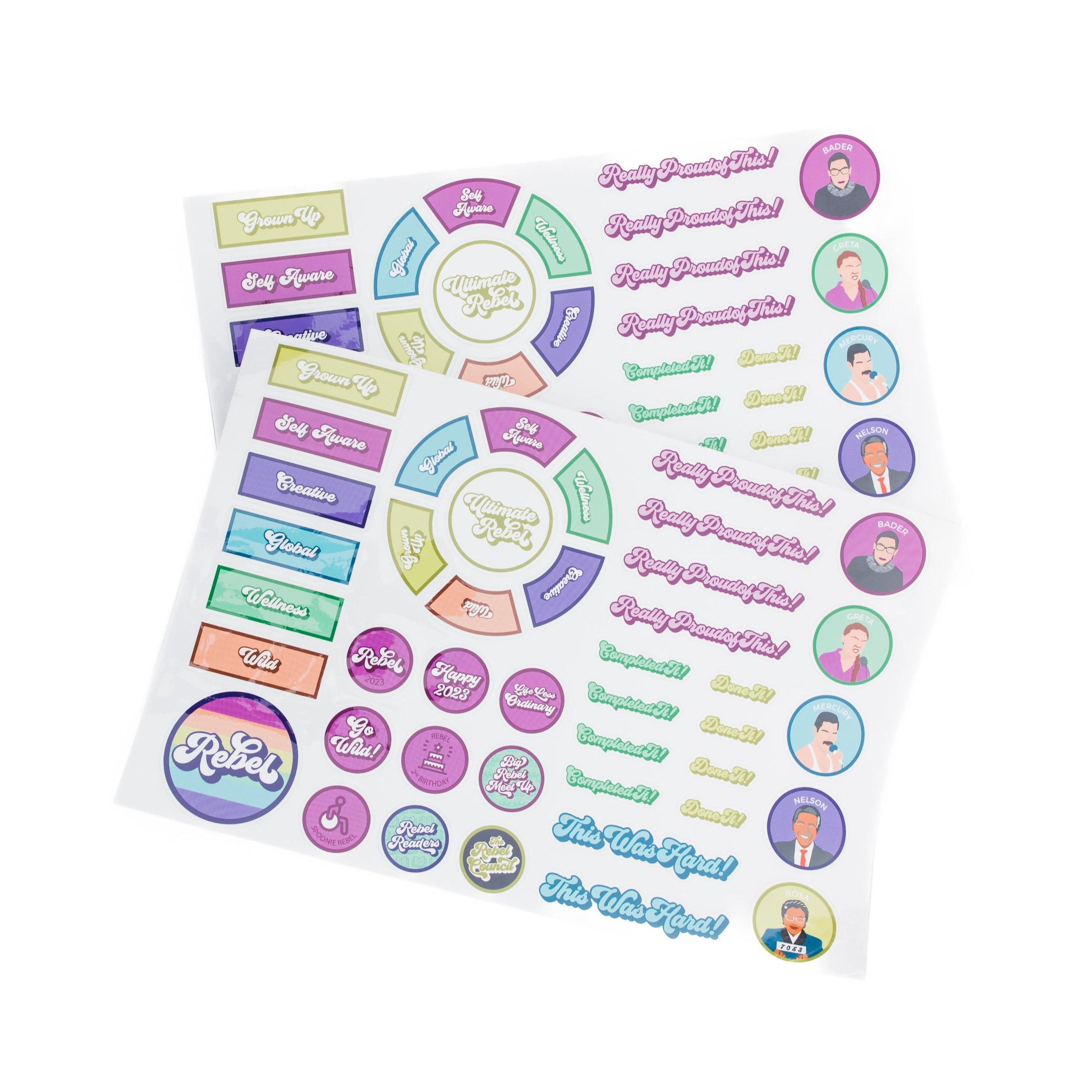 Stickers — Rebel Badge Book — Rebel Badge Store