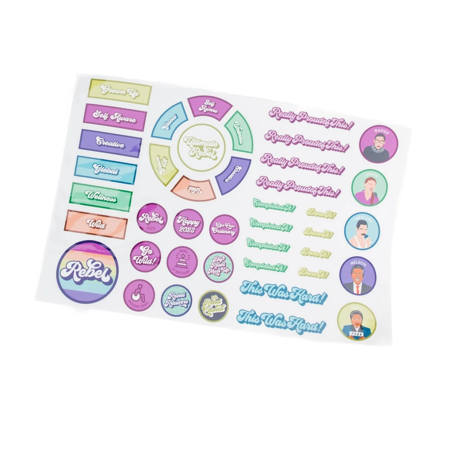 Stickers — Rebel Badge Book — Rebel Badge Store