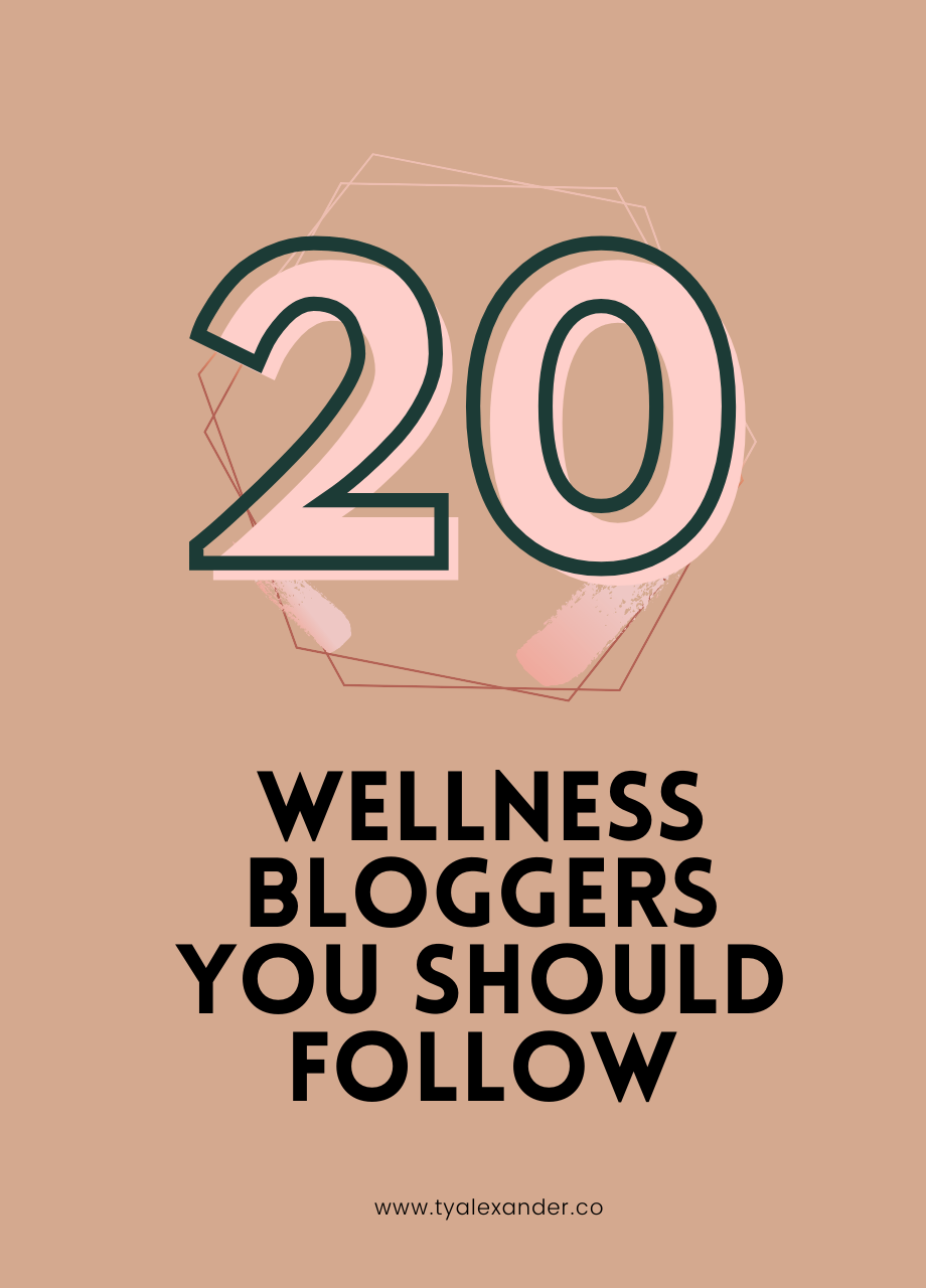 20 Wellness Bloggers You Should Follow — TyAlexander