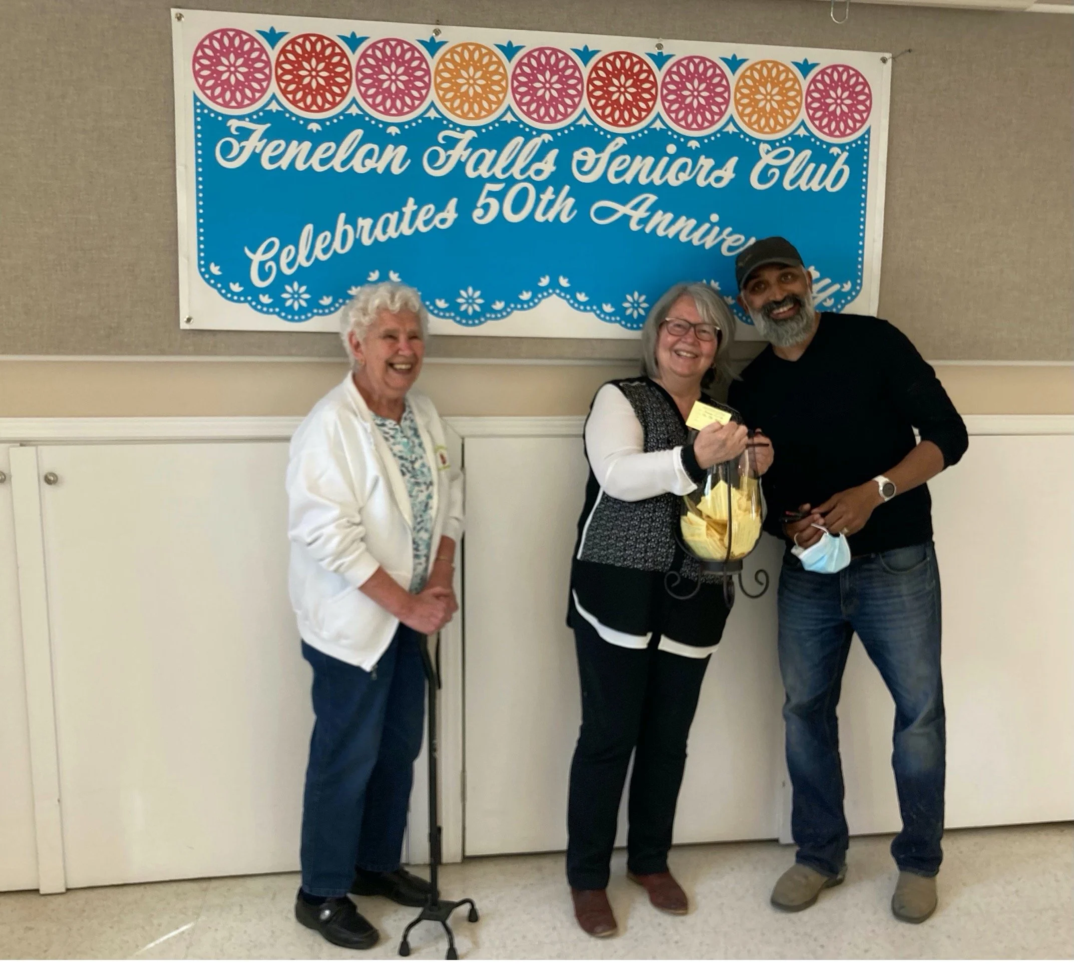 Shannon Gillies Wins Third of 3 50/50 Draws — Fenelon Falls Senior Centre