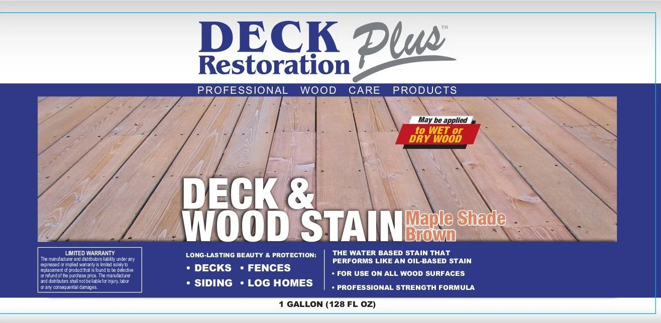 Deck Restoration Plus Products: Deck & Wood Stain Store — Deck ...
