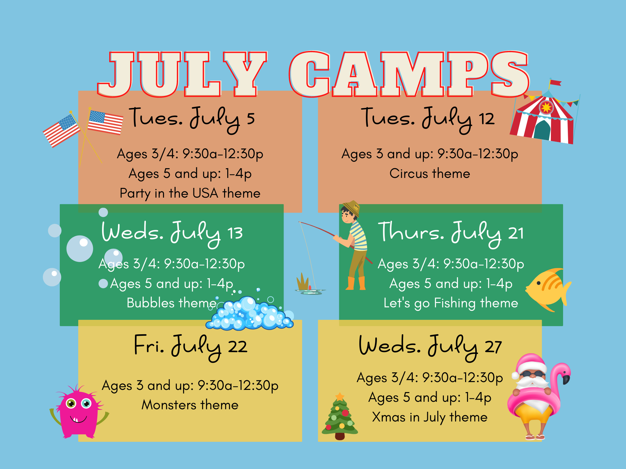 Day Camps — Better Together Playnasium