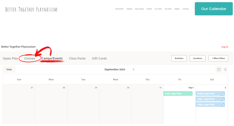 Services 4 — Better Together Playnasium