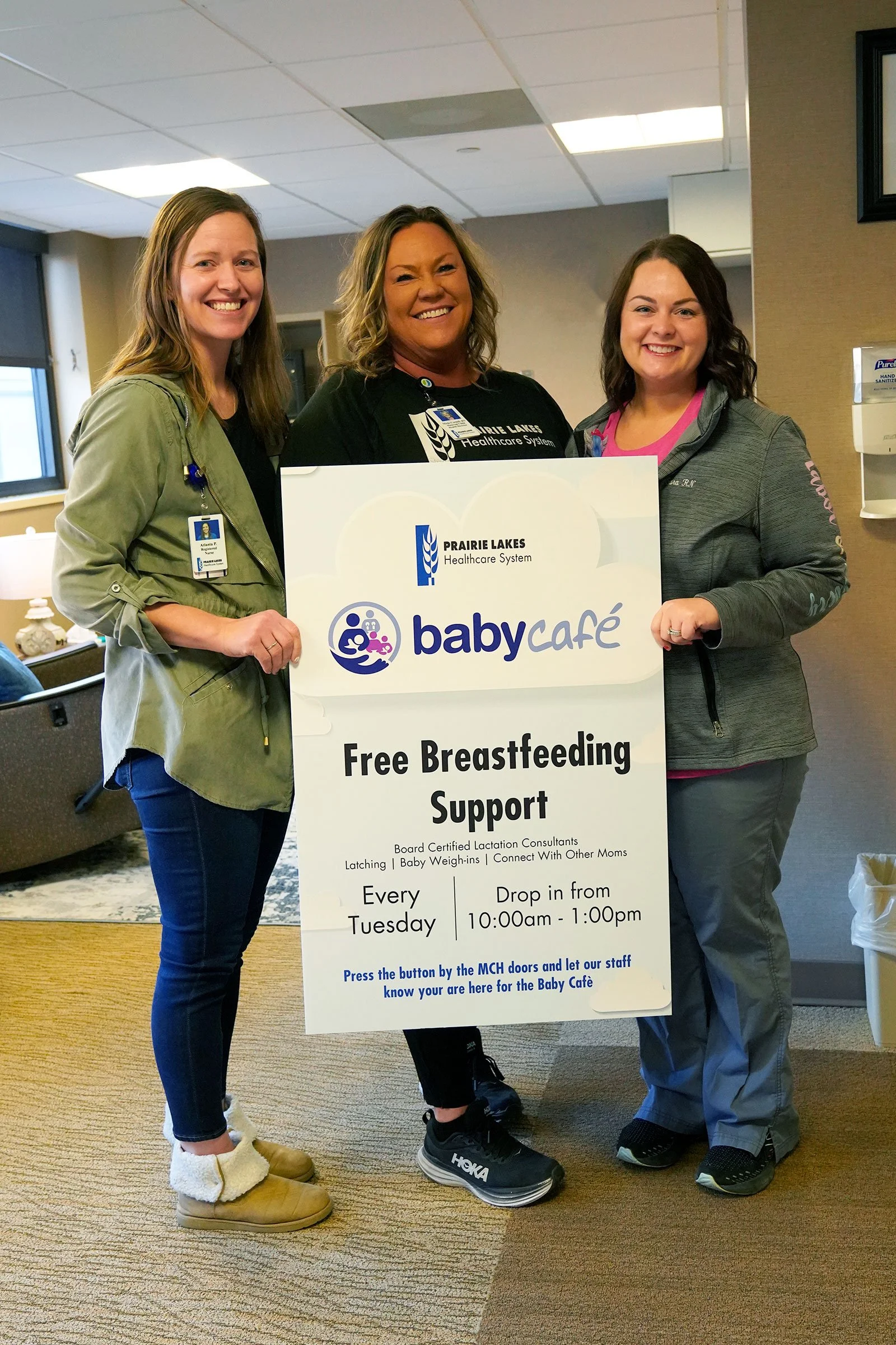 Prairie Lakes Opens Baby Café to Support Breastfeeding Mothers ...
