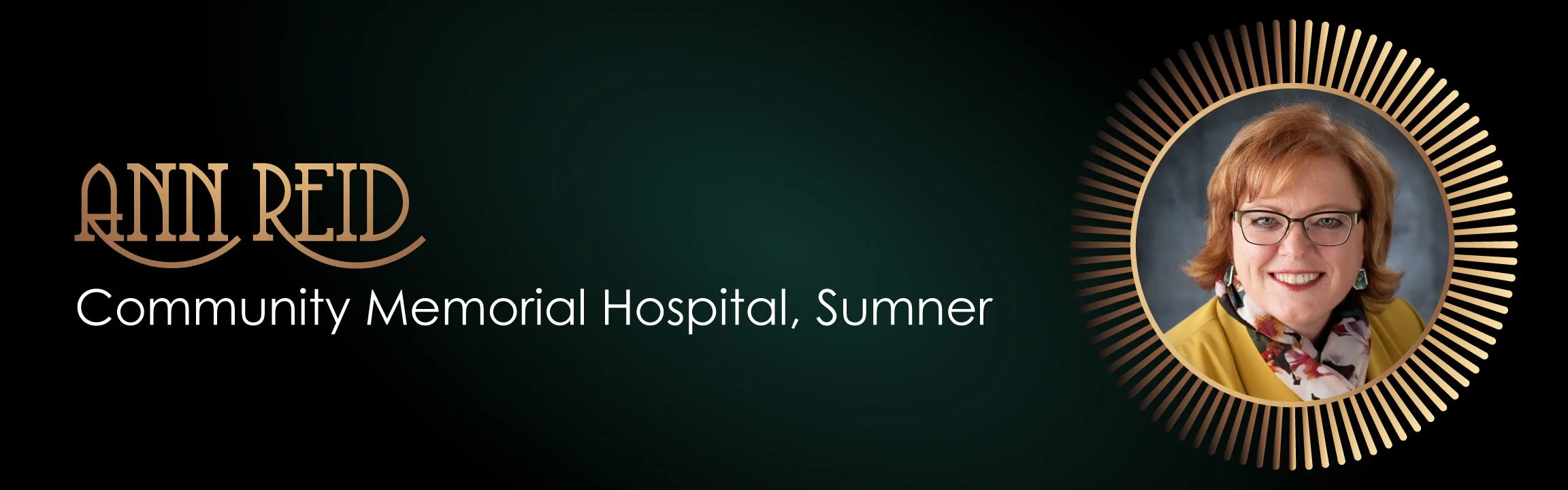 2024 Hospital Heroes: Ann Reid of Community Memorial Hospital, Sumner ...