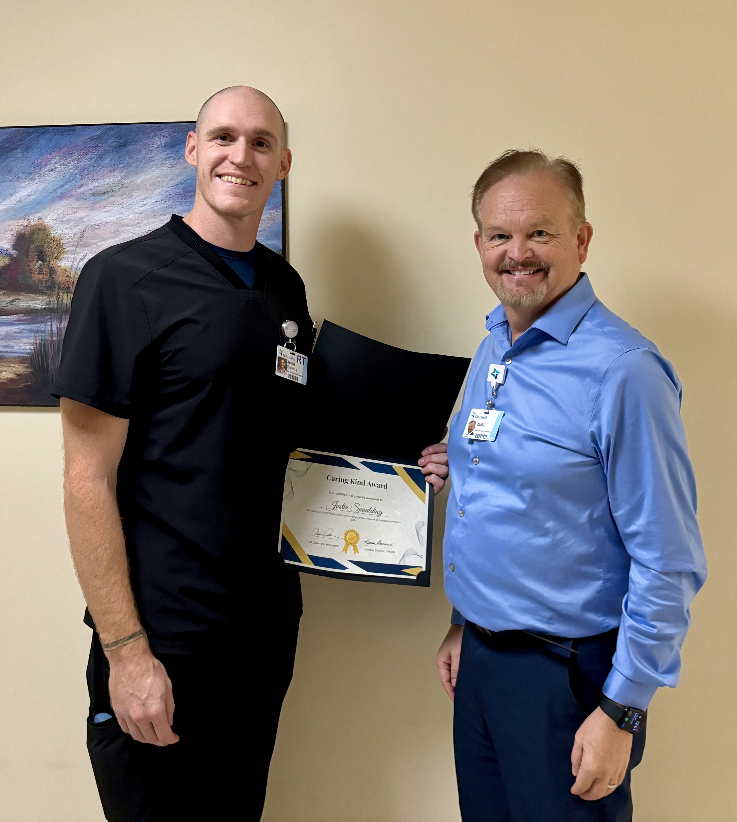 Spaulding Recognized as Good Samaritan’s Caring Kind — Midwest Medical Edition