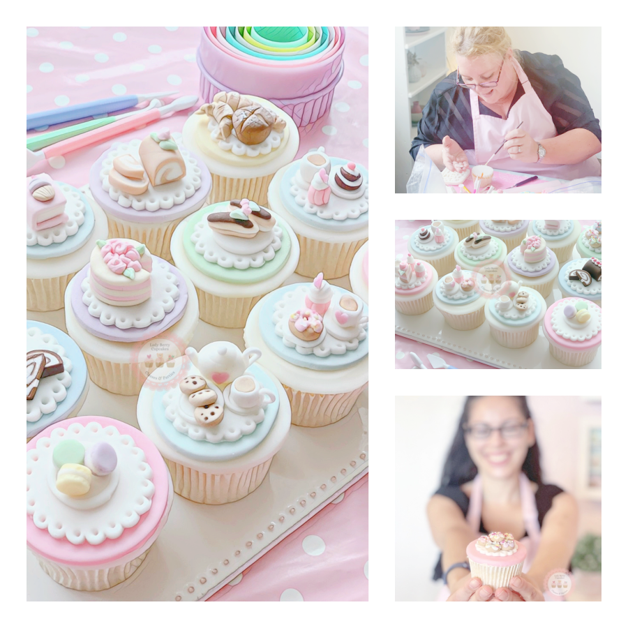 Adults Cupcake Classes in London | Lady Berry Cupcakes